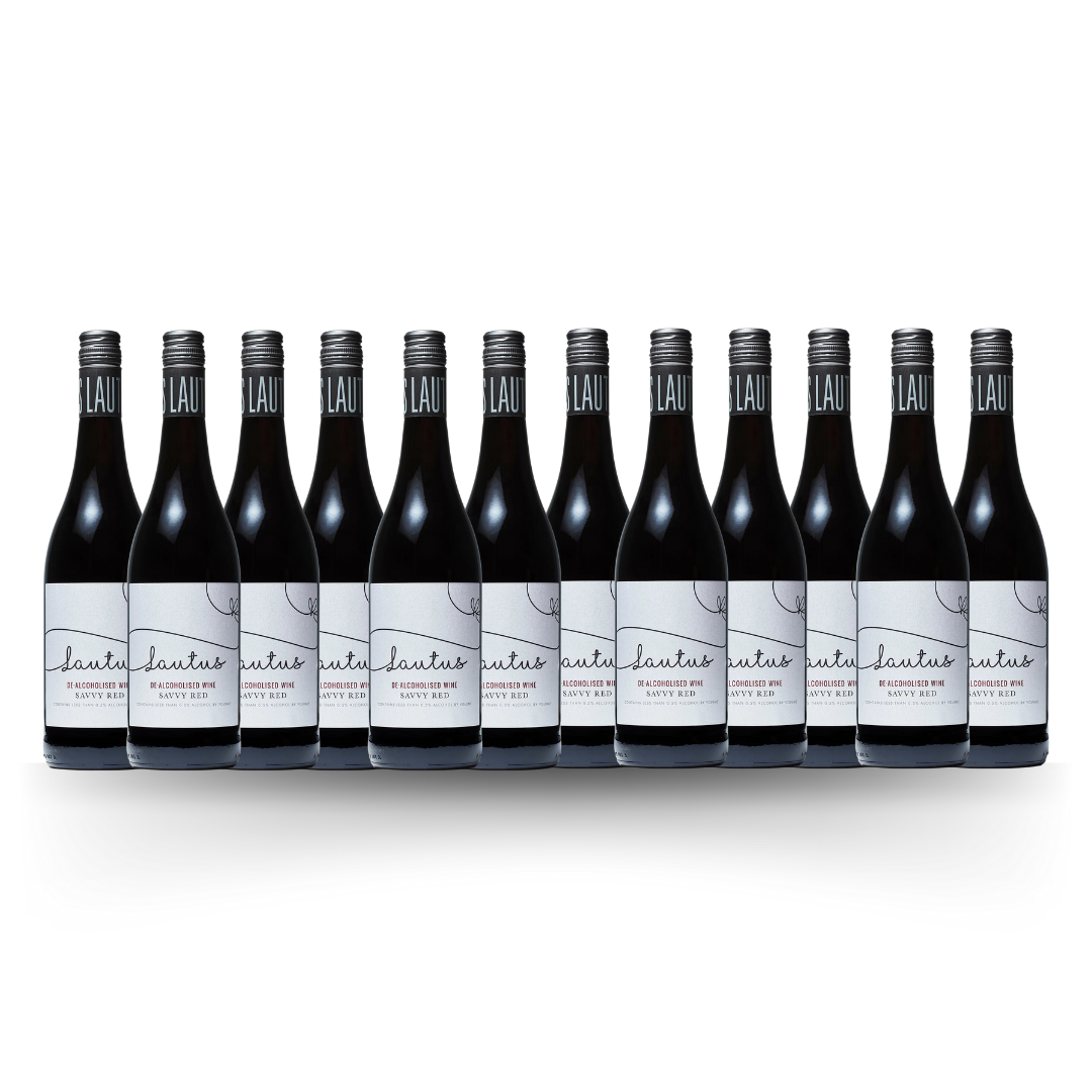 Lautus Savvy Red - Non-Alcoholic Wine - Case - 12 Bottles – Boisson