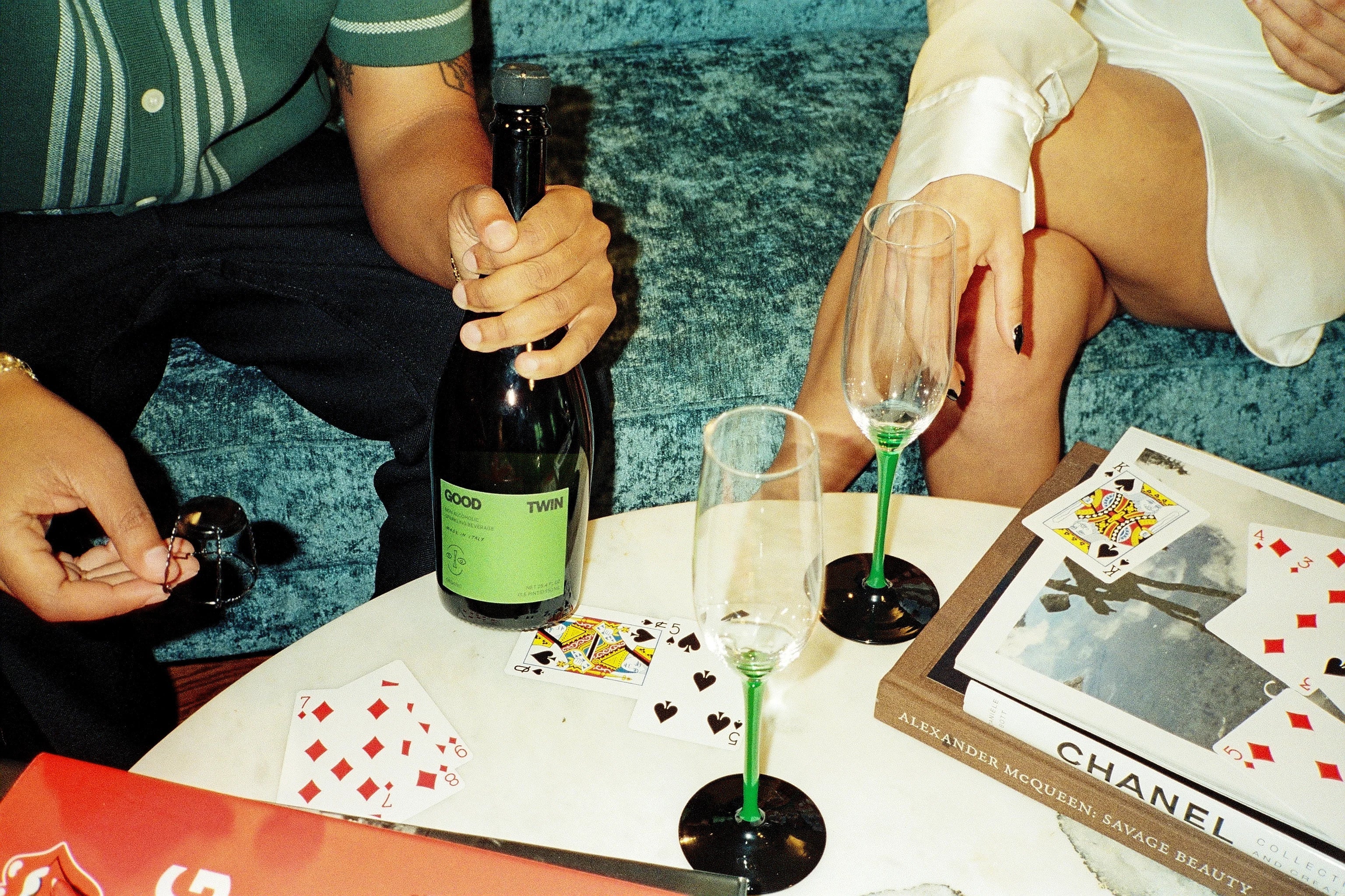 Good Twin - Organic Non-Alcoholic Sparkling Wine | Boisson — Non ...