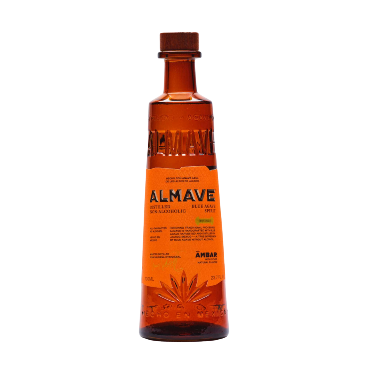 Almave Distilled Ambar Non-Alcoholic Blue Agave Spirit – Boisson