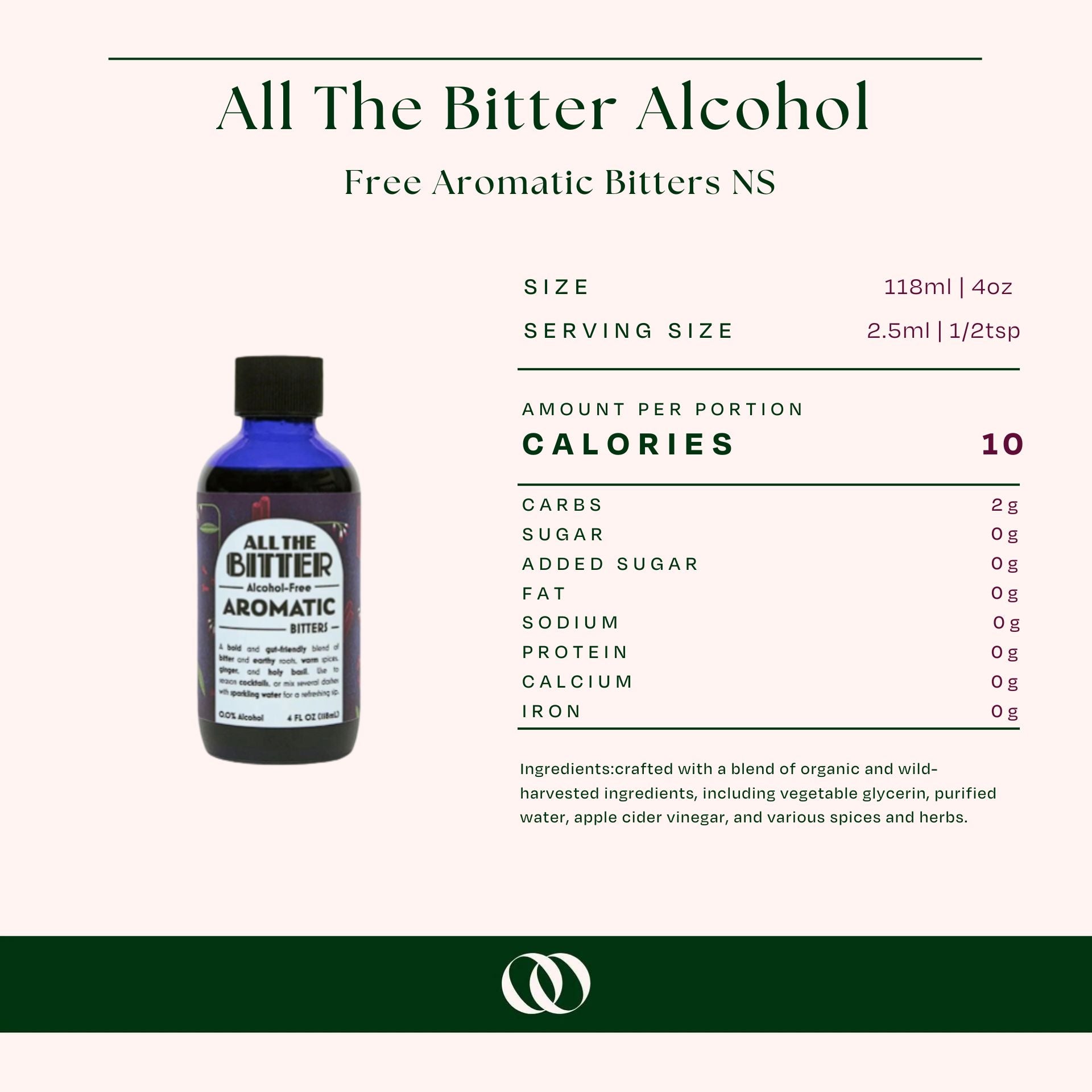 All The Bitter Alcohol-Free Aromatic Bitters NS – Boisson