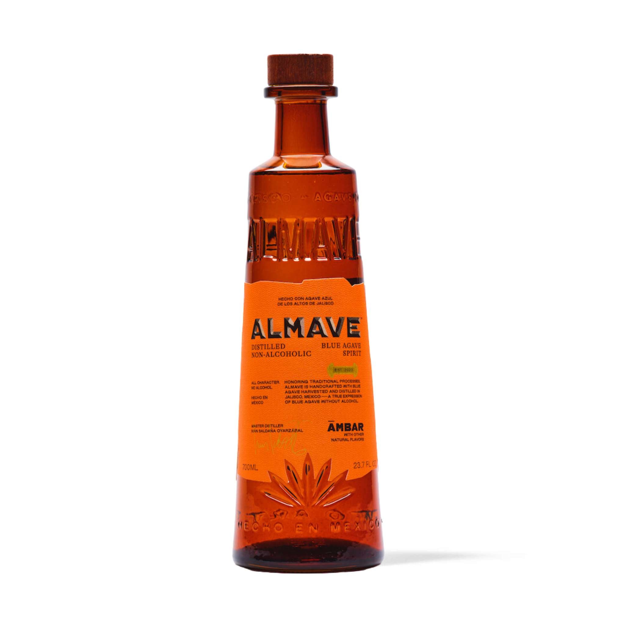 Almave Distilled Ambar Non-Alcoholic Blue Agave Spirit – Boisson