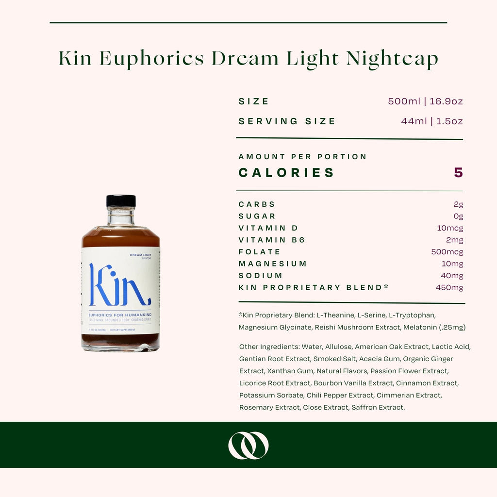 Shop Kin Euphorics Dream Light Nightcap | Non-Alcoholic Euphorics – Boisson