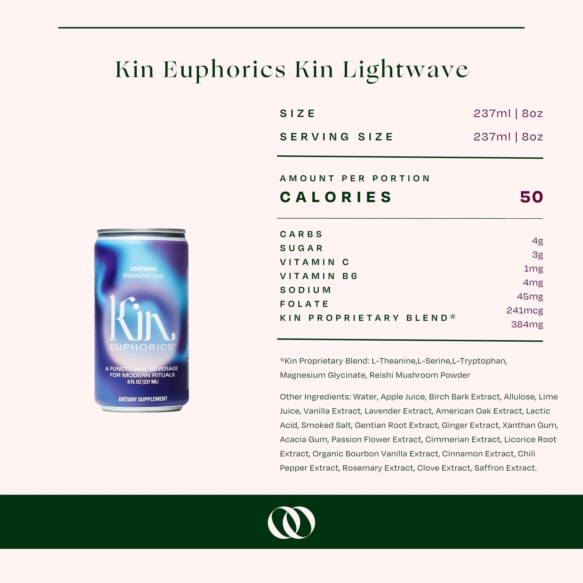 Shop Kin Euphorics Kin Lightwave 4-Pack | 0.0% ABV Beverages – Boisson